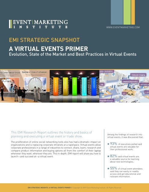 a VIrtUaL EVEntS PrIMEr - Event Hub
