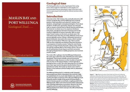 MASLIN BAY AND PORT WILLUNGA - Geological Society of Australia