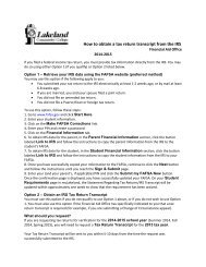 Sample of an IRS Tax Return Transcript and a Schedule E