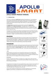 Instructions - Apollo oil monitors and tank gauges