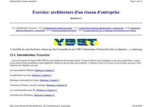 Exercice architecture d'un réseau d'entreprise.pdf - Free