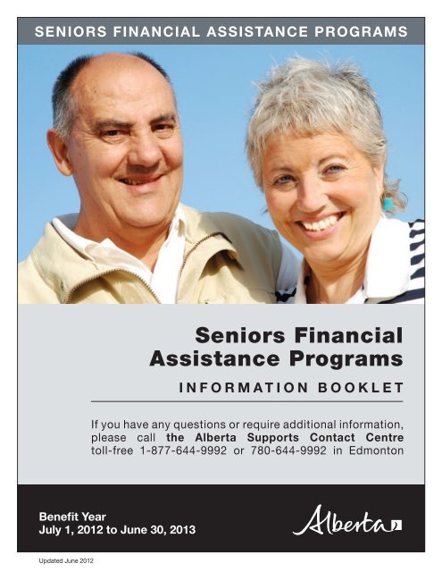 Seniors Financial Assistance Programs - Town of Sylvan Lake