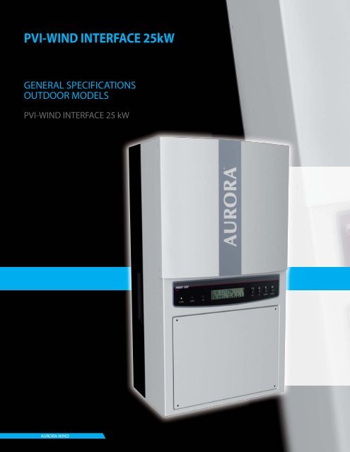 PVI-WIND INTERFACE 25kW - Power-One