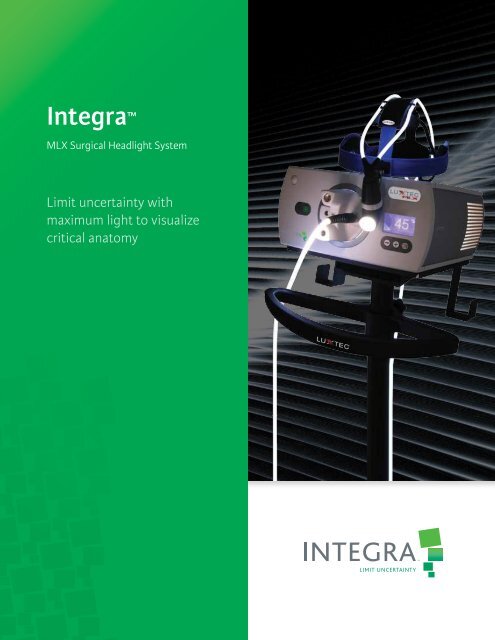 Integraâ ¢ - Integra LifeSciences
