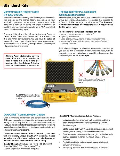 Standard Kits Communicati