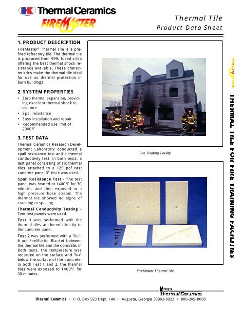 Thermal TIle - Inproheat