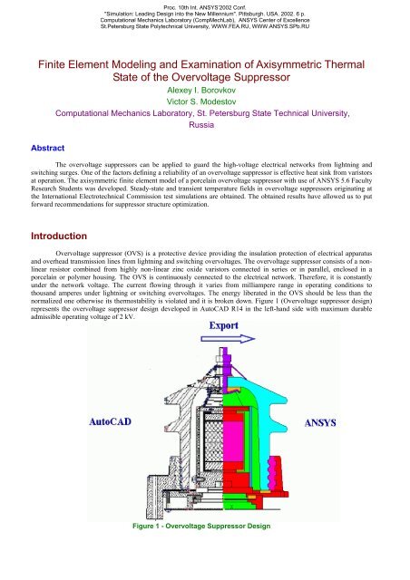 Finite Element Modeling and Examination of ... - CompMechLab