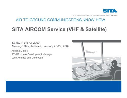 SITA - services and coverage maps - World Air Ops