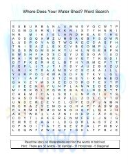 Freshwater Word Search - IUPUI