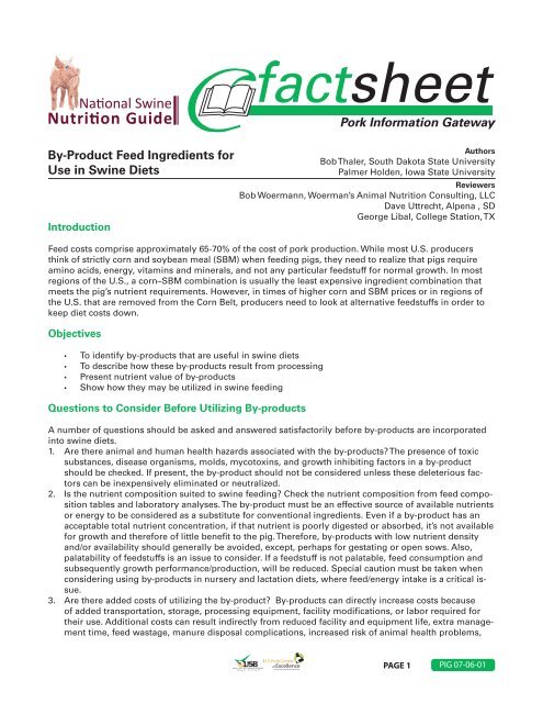 Nutrition Guide - Pork Information Gateway