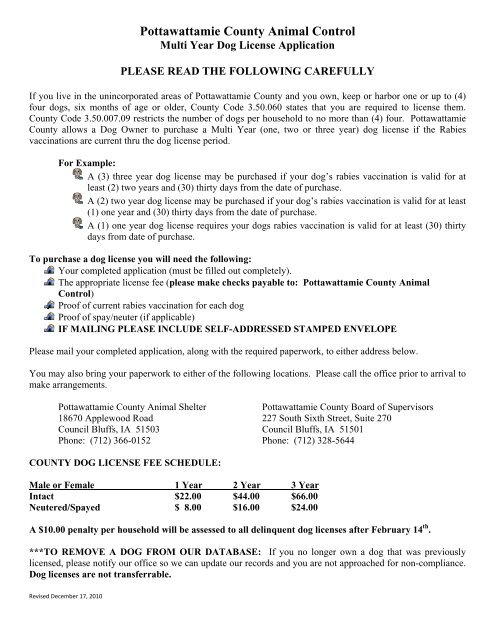 What Is A Dogs License Number