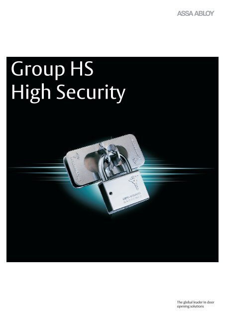 Group HS - High Security.cdr - Assa Abloy