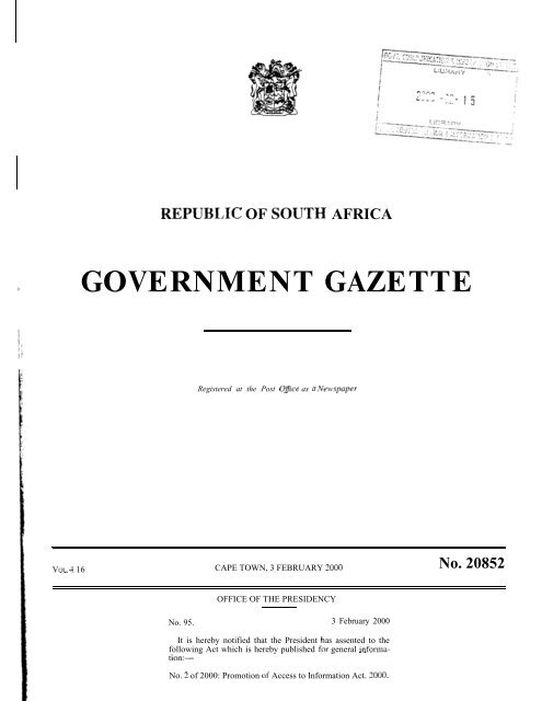 Promotion Of Access To Information Act South Africa Government promotion-of-access-to-information-act-south-africa-government