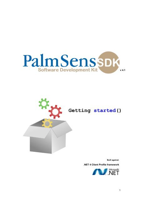 PalmSens SDK - Getting started