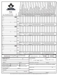 NLS Pool test sheet - Revised 2012 - Lifesaving Society