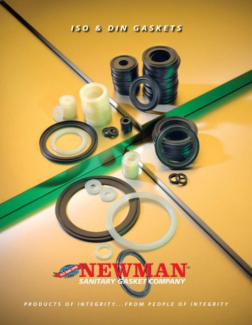 ISO & DIN GASKETS - Newman Sanitary Gasket Company