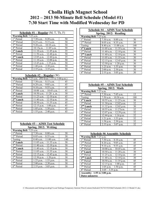 Cholla High Magnet School