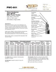 MULTI-CONDUCTOR TYPE SOOW - Priority Wire & Cable