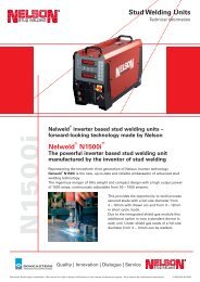 NELSON STUD WELDINGSPECIF