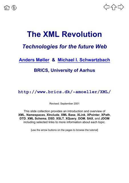 XML tutorial: The XML Revolution