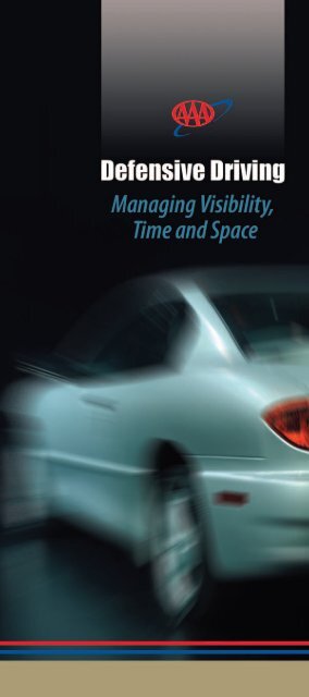Defensive Driving (PDF) - AAA Carolinas