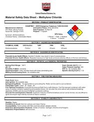 MSDS - Colonial Chemical Solutions
