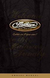 Mathews String/Cable Lengths (Alphabetic)