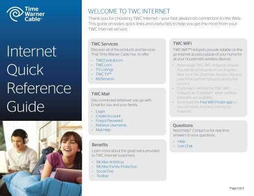 Internet Quick Reference Guide