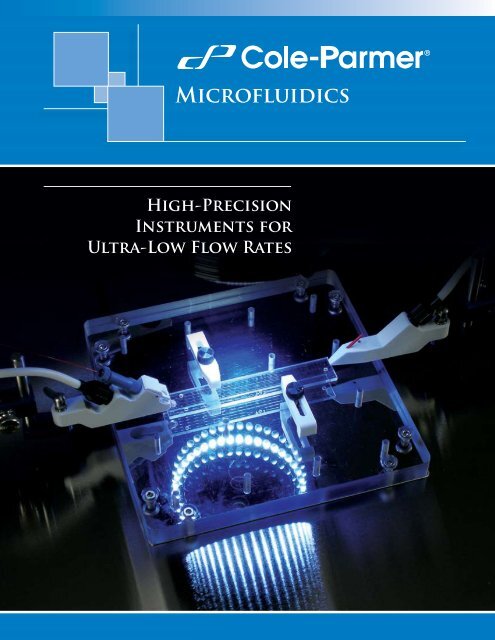 Microfluidics brochure - Cole-Parmer