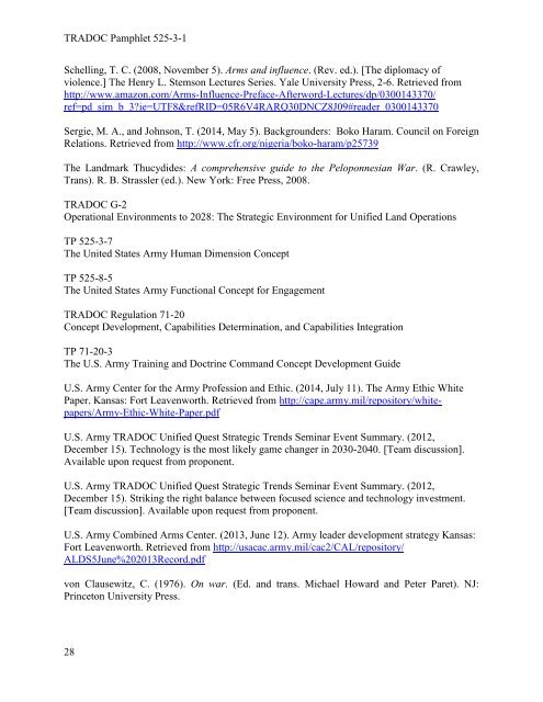 TRADOC Pamphlet 525-3-1 S