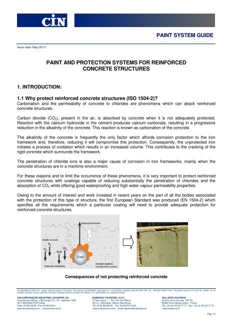 paint system guide paint and protection systems for ... - cin protective