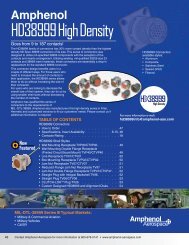 Amphenol - Micro bayonet conectors - Bantam catalog