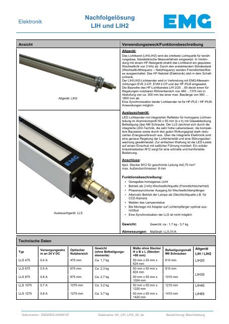 LLS - EMG Automation GmbH