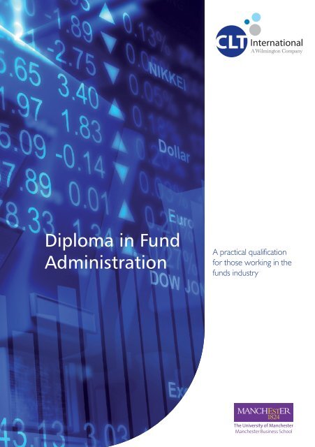 Diploma in Fund Administration - Brochure