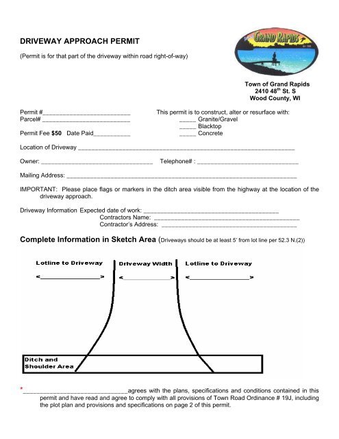 Texas Dot Driveway Permit , Section 4: Driveway Permits, Design, and ...