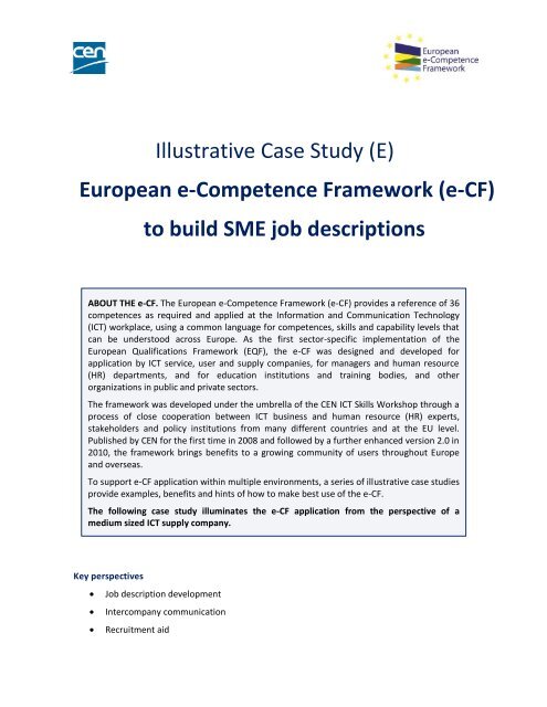 download - European e-Competence Framework download - European e-Competence Framework