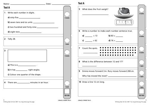 Test A - Rising Stars
