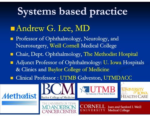 System-based Practice - acgme
