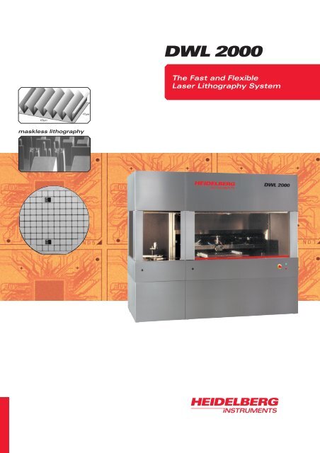 DWL 2000 - Heidelberg Instruments