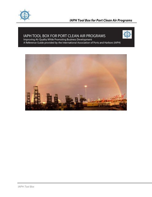 IAPH Tool Box for Port Clean Air Programs - World Ports Climate ...
