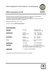 WEVO-Casting Resin PU 552 FL - Lindberg & Lund AS