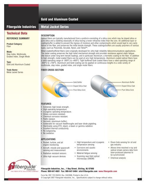fiberguide - Photonic Sourcing