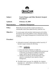 Benefit Enrollment Form - QualCare Inc.