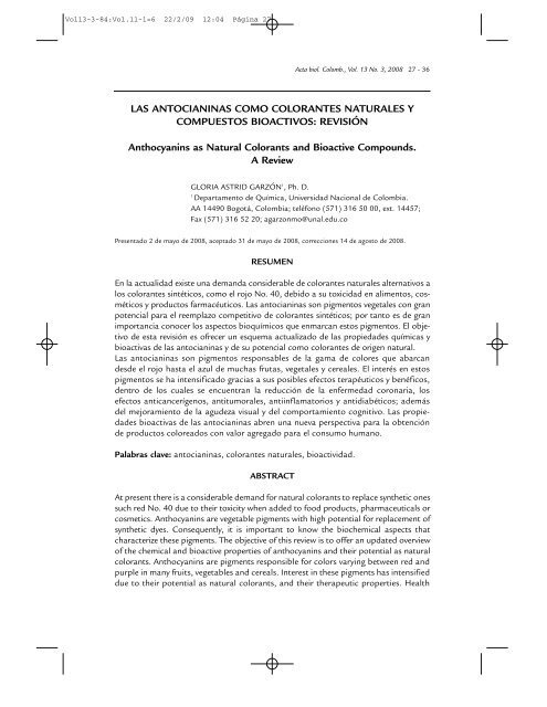 antocianinas como colorantes naturales y compuestos bioactivos