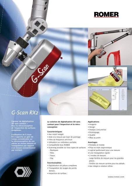 Romer G-Scan RX2_fr 02.07.indd - EMS: European Metrology ...