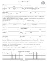 exceptional family member program information sheet da form 5863 ...