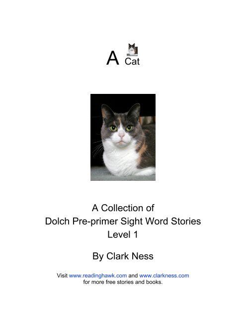 Dolch Pre-primer Sight Word Stories Level 1 - Reading Hawk