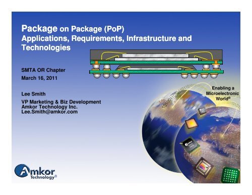 Package on Package (PoP) Applications, Requirements ... - SMTA