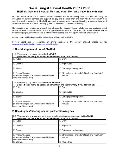 Evaluation Form Pdf Centre For Hiv And Sexual Health