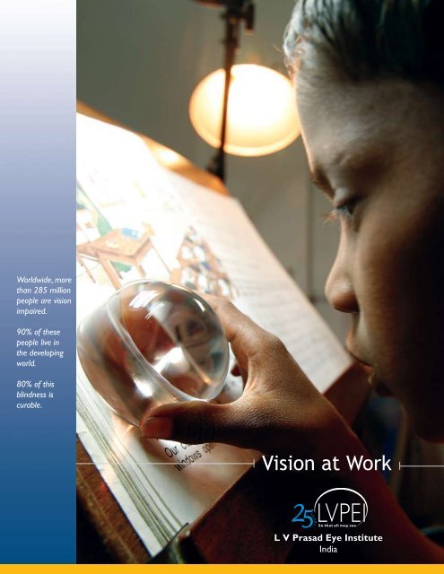 Vision at Work (Corporate Brochure) - LV Prasad Eye Institute